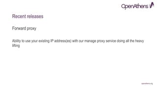 OpenAthens Conference 2019: OpenAthens product roadmap | PPTX ...