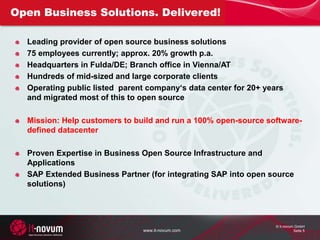 Building an open source cloud storage platform for OpenStack - openATTIC | PPT