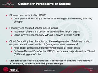 Building an open source cloud storage platform for OpenStack - openATTIC | PPT