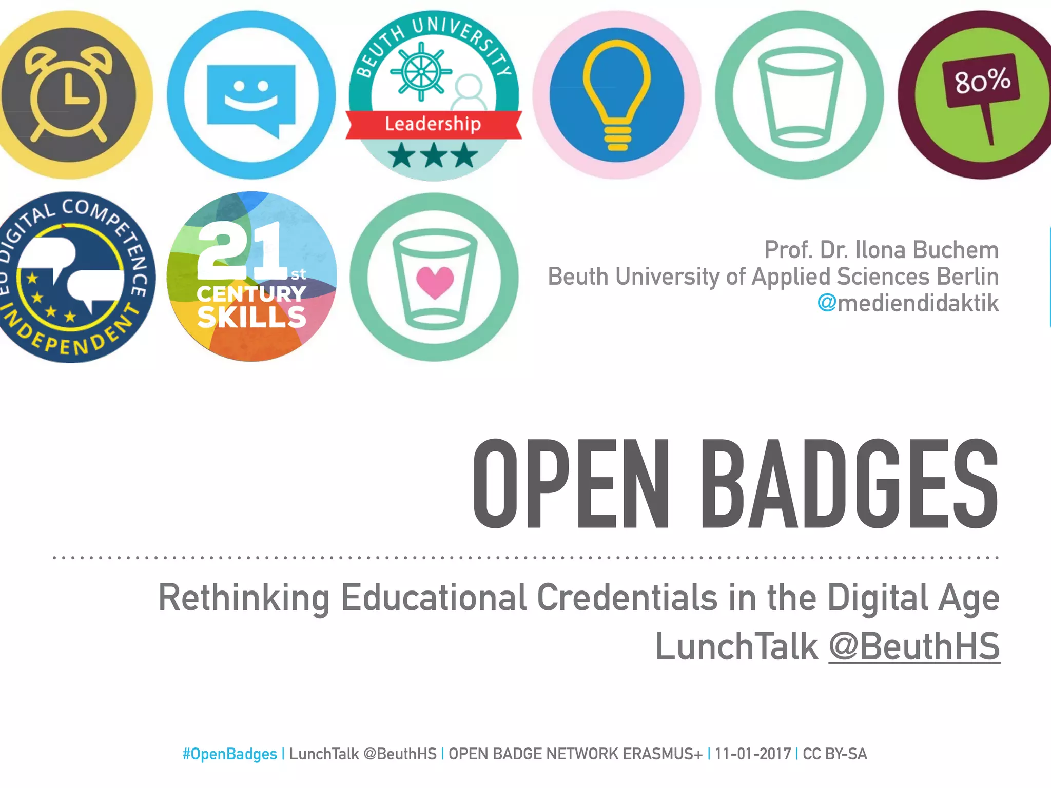 Open Badges - Rethinking Educational Credentials | PPT