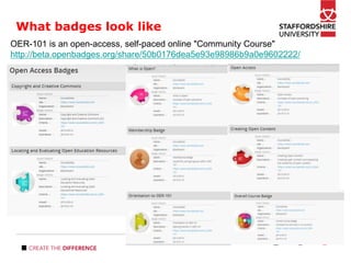 Open badges | PPT