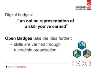 Open badges | PPT