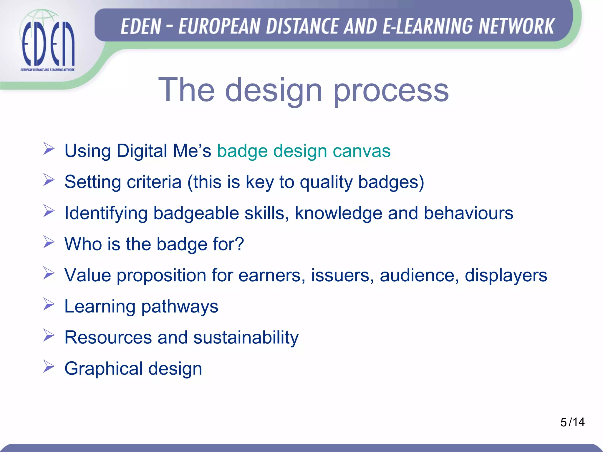 How to design Open Badges? | PPT