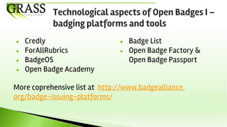 Open Badges in Education | PPT