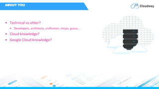 Openbar Kontich // Google Cloud: past, present and the (oh so sweet) future by Nick De Kock | PPT