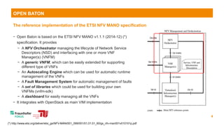 Open Baton: a Framework for Virtual Network Function Management and Orchestration (MANO) for ...