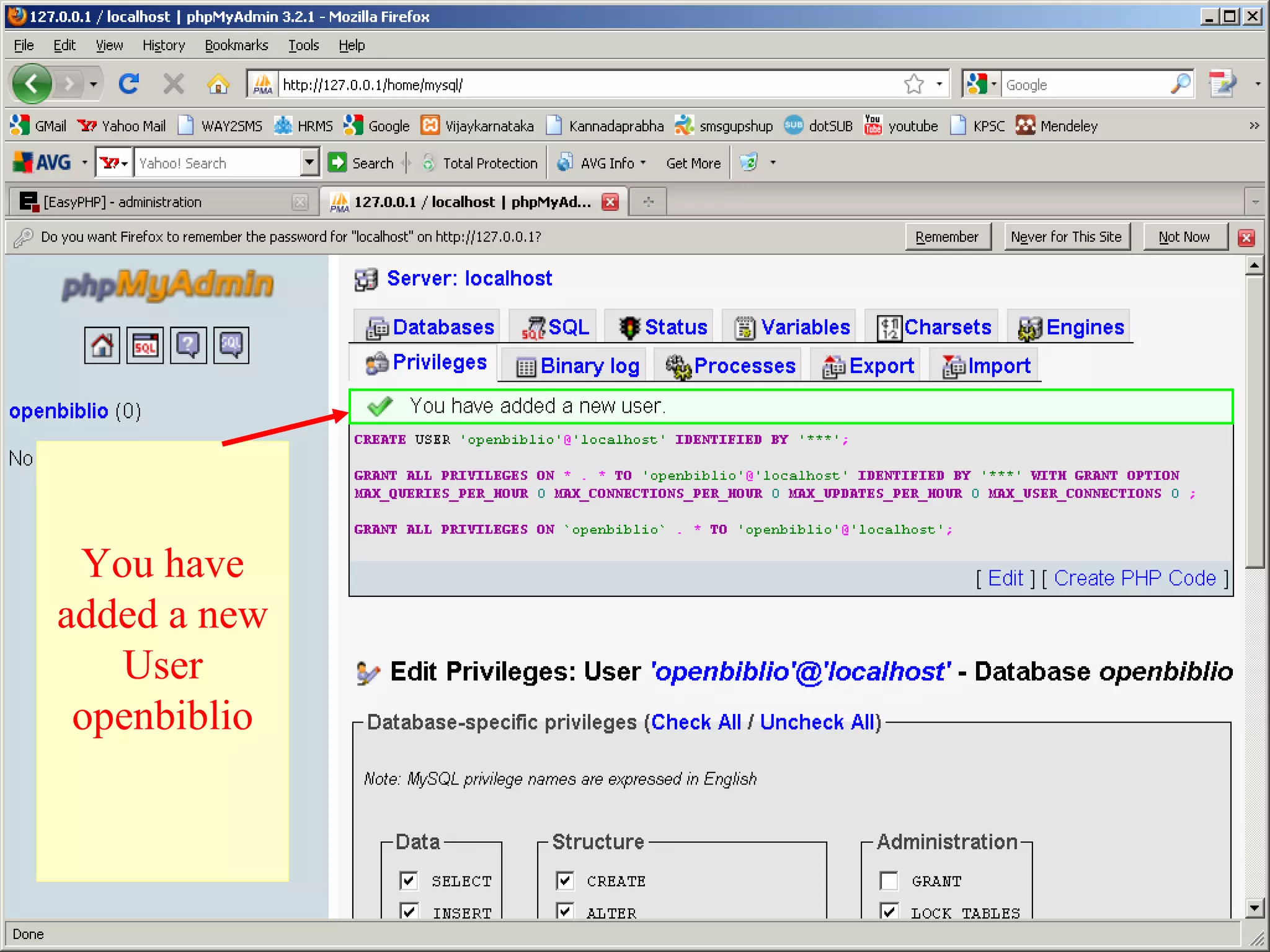 Installation of OpenBiblio on Windows XP using EasyPHP | PPT