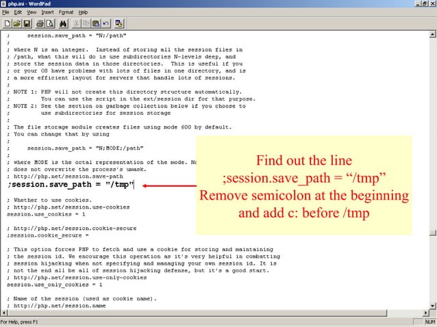 Installation of OpenBiblio on Windows XP using EasyPHP | PPT