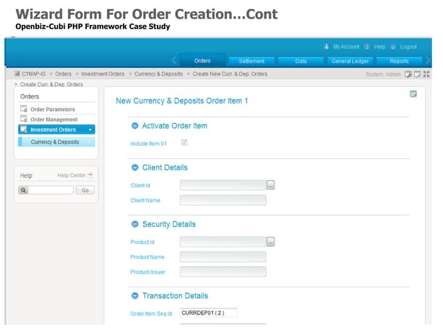 Openbiz Cubi Case Study - Cymap | PPT