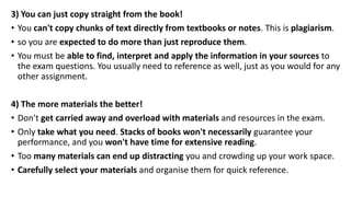 Open book examination | PPTX