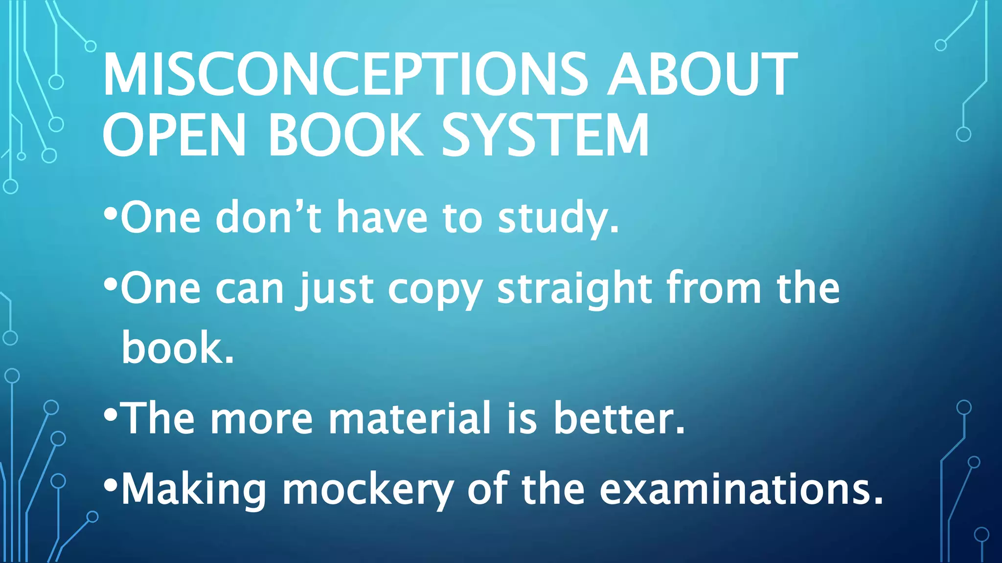 Open book system | PPTX