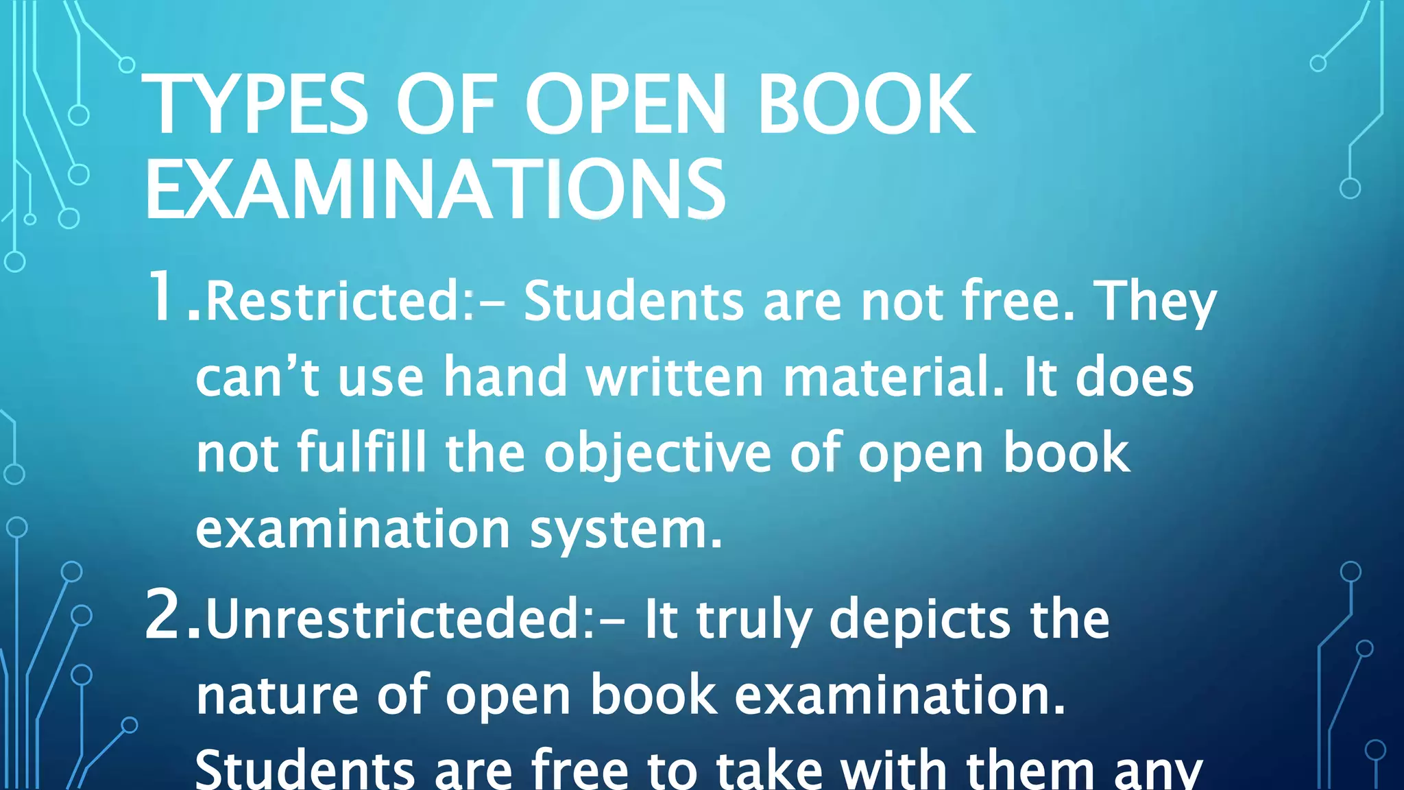Open book system | PPT