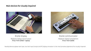Open braille - affordable devices for visually impaired | PPT