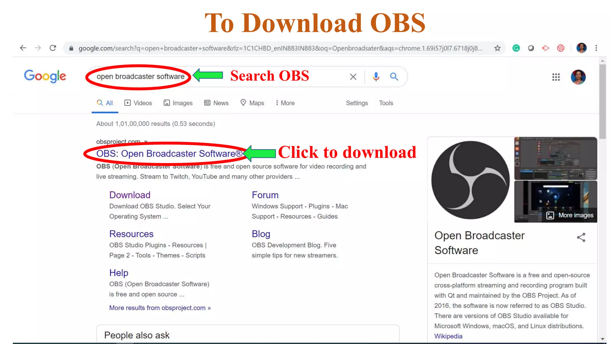 Open Broadcaster Software | PPT