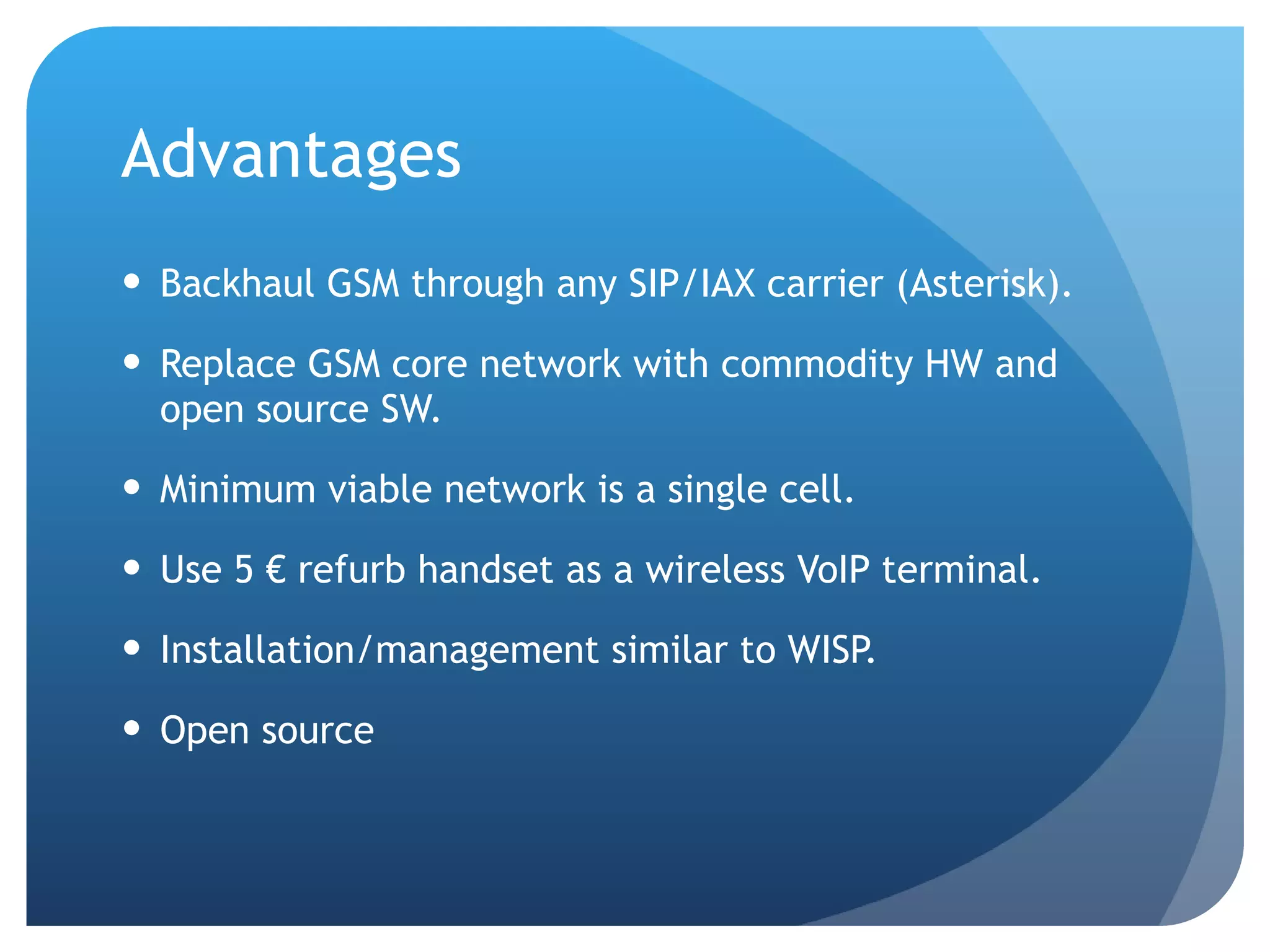 OpenBTS: Emergency GSM Messaging & Monitoring System for Civil ...