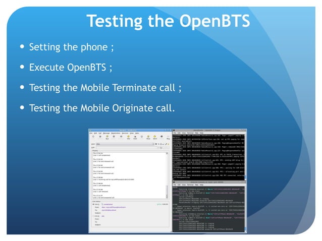 OpenBTS: Emergency GSM Messaging & Monitoring System for Civil ...