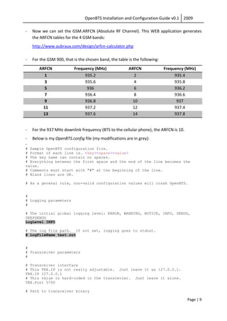 Open bts guide_en_v0.1 | PDF