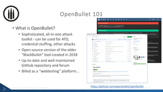 There’s an OpenBullet Attack Config for Your Site – What Should You Do? | PPT