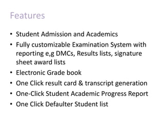 Open Campus (Education Management Solution) | PPT