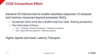 Xilinx Data Center Strategy and CCIX | PPT