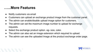 Open cart product exchange | PPTX