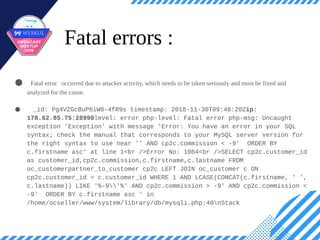 Opencart security testing | PPT