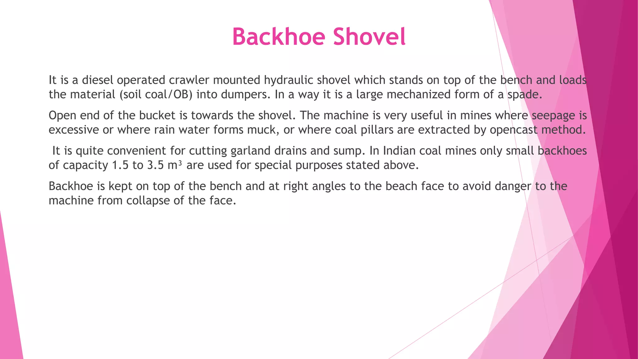 Opencast mining machineries | PDF