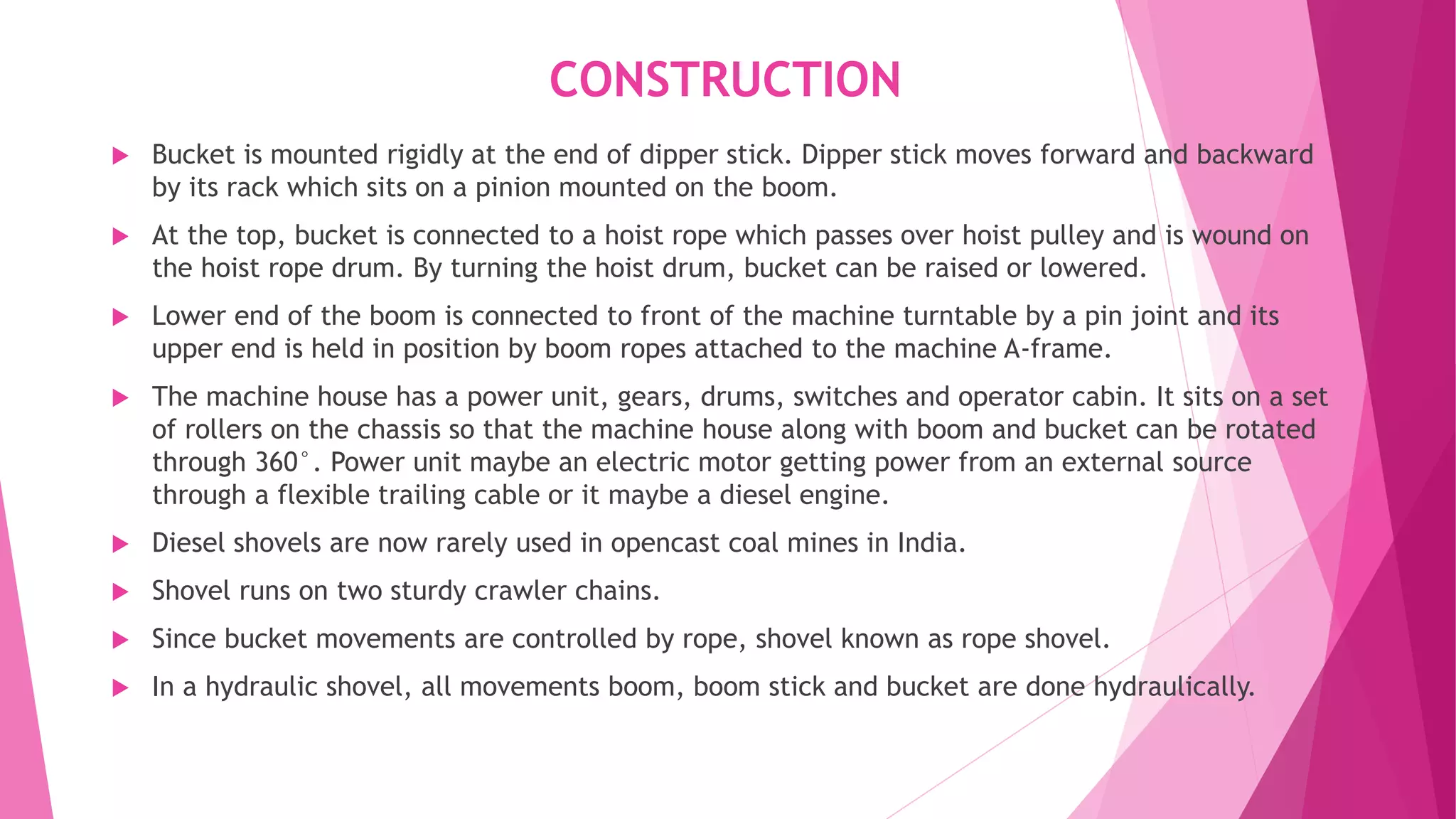 Opencast mining machineries | PDF