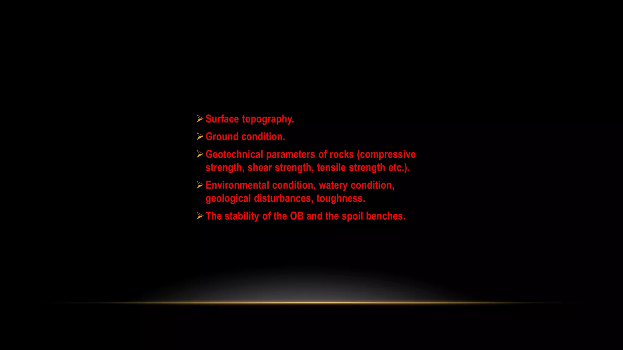 Opencast mining overview | PPTX