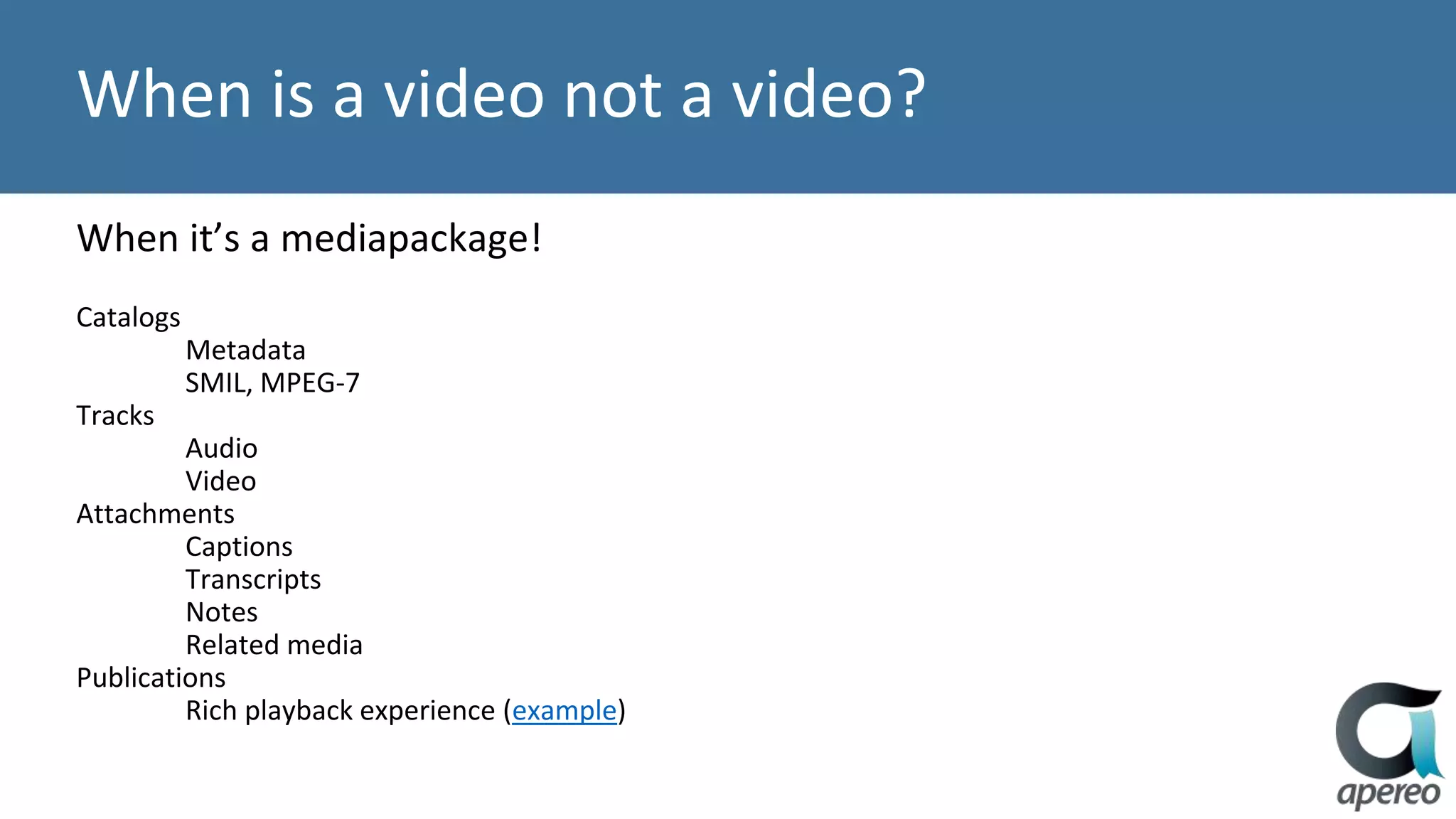 Orchestrating Self-Service Video Workflows with Opencast | PPT
