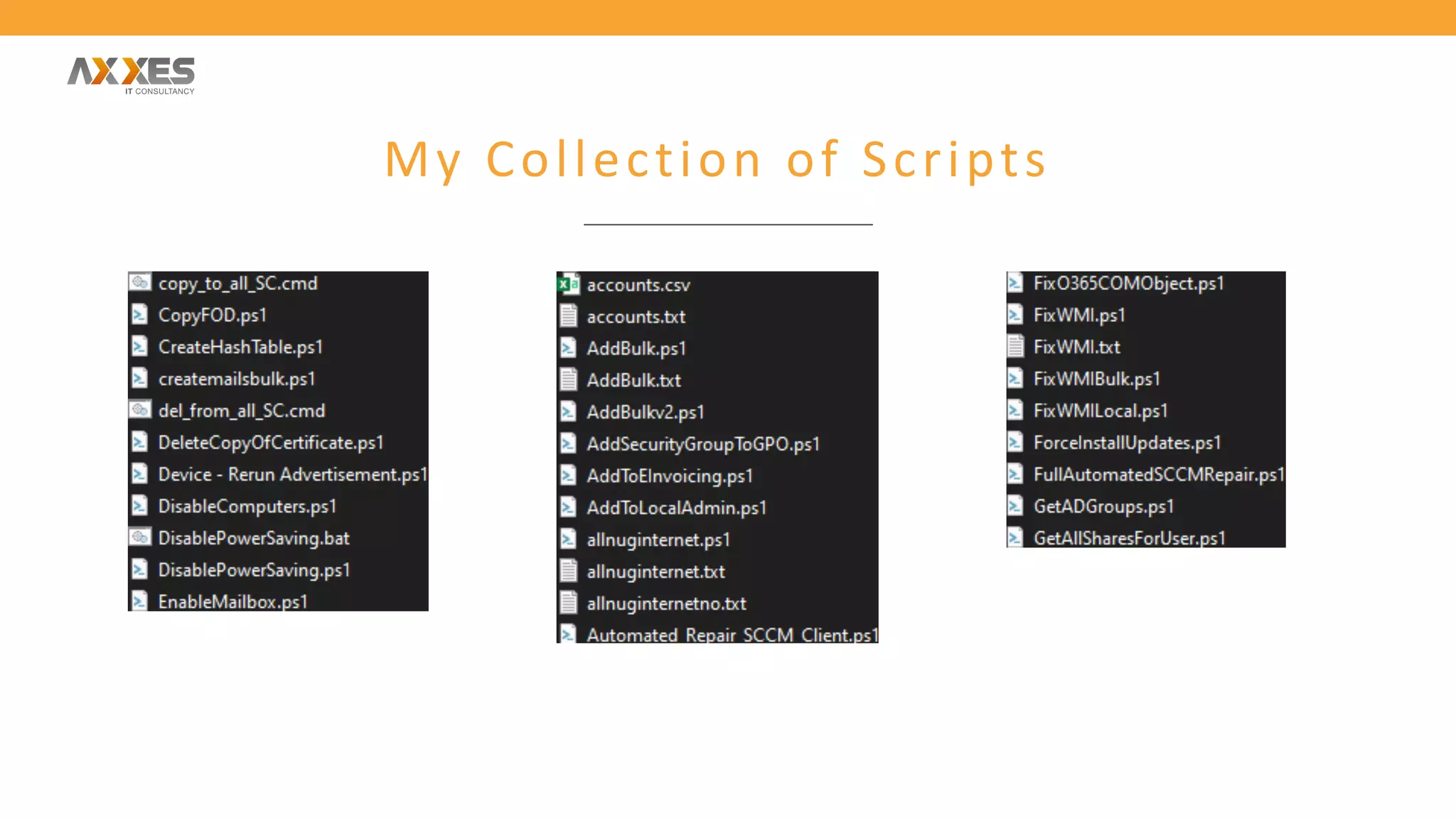 Modernizing Powershell Scripts Ppt