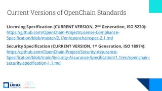 OpenChain - The Ramifications of ISO/IEC 5230 and ISO/IEC 18974 for Legal Professionals in 2024 ...