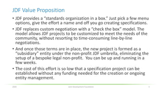 OpenChain Webinar #10 - Joint Development Foundation - 2020-08-17 | PPT