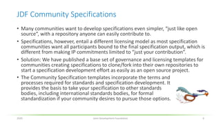 OpenChain Webinar #10 - Joint Development Foundation - 2020-08-17 | PPT