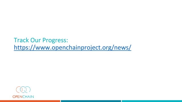 OpenChain - Today and Tomorrow - Korean Work Group | PPT