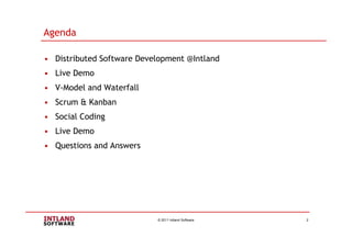 Distributed Software Development with Scrum and Social Coding | PDF
