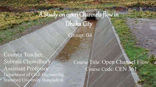 Open channal flow | PPT