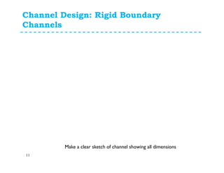 Open channel design | PDF