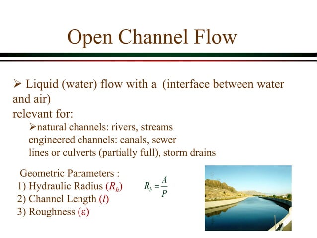 Open channel flow | PDF