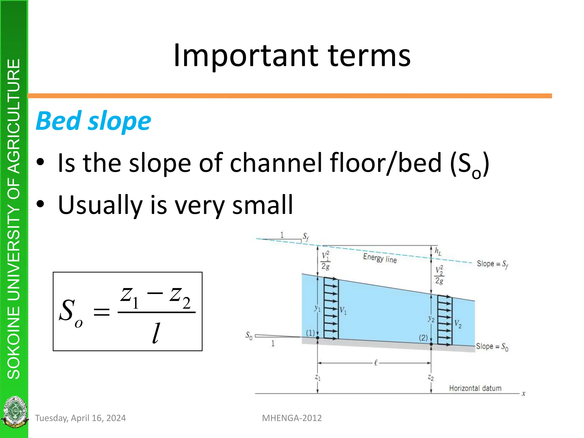 Learn how Design of Open channel flow step-by-step | PPT