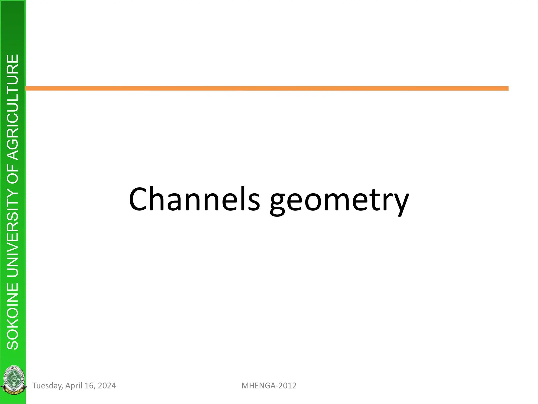 Learn how Design of Open channel flow step-by-step | PPT