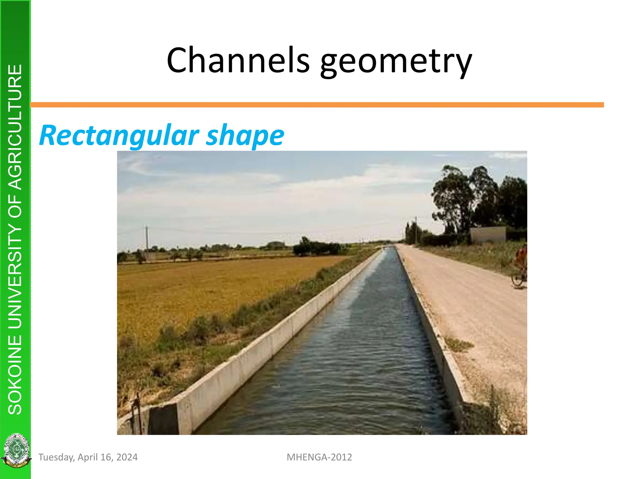 Learn how Design of Open channel flow step-by-step | PPT