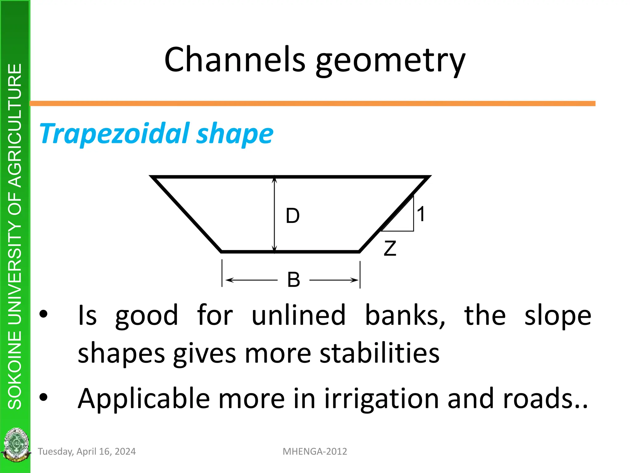 Learn how Design of Open channel flow step-by-step | PPT