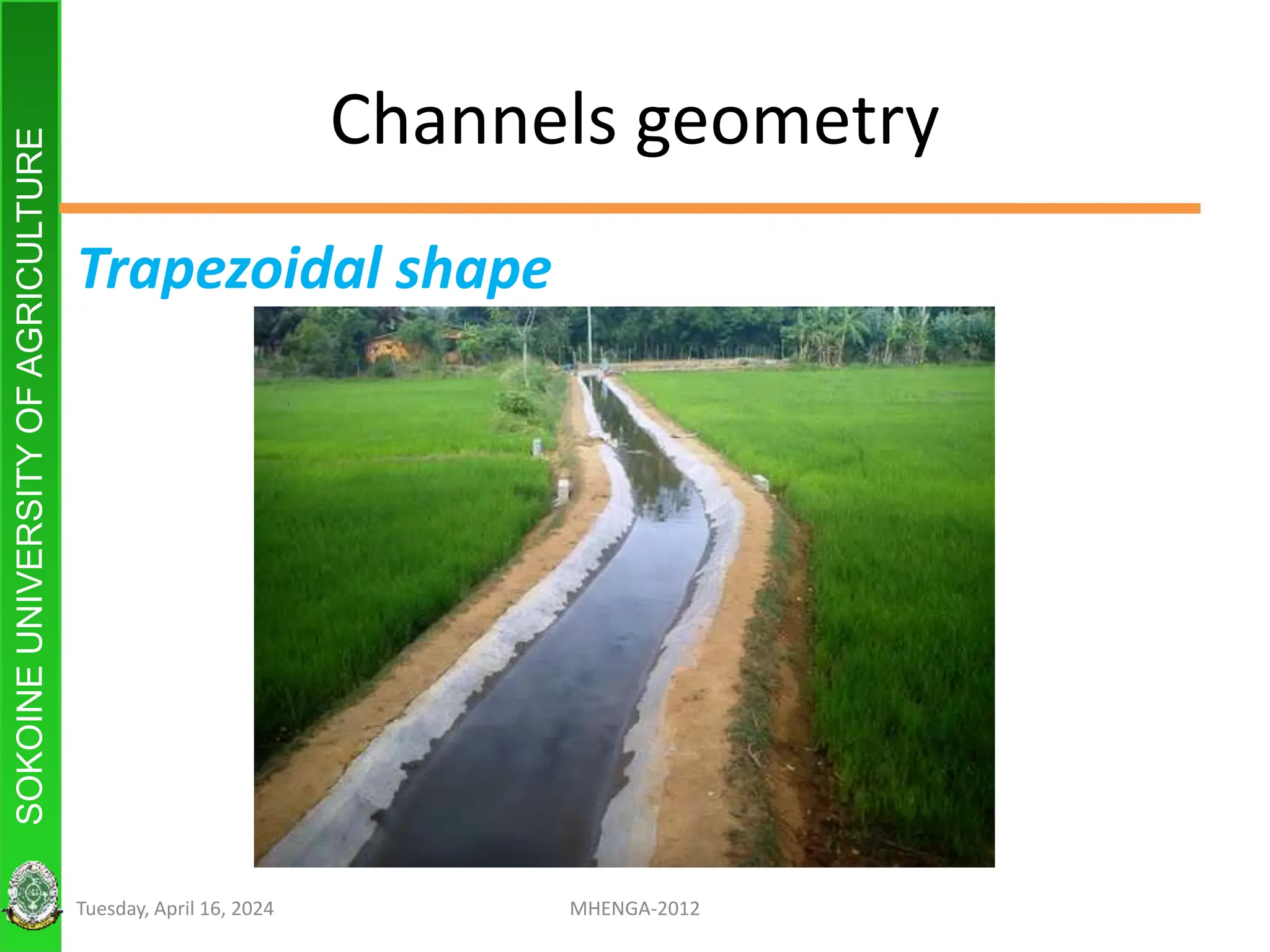 Learn how Design of Open channel flow step-by-step | PPT