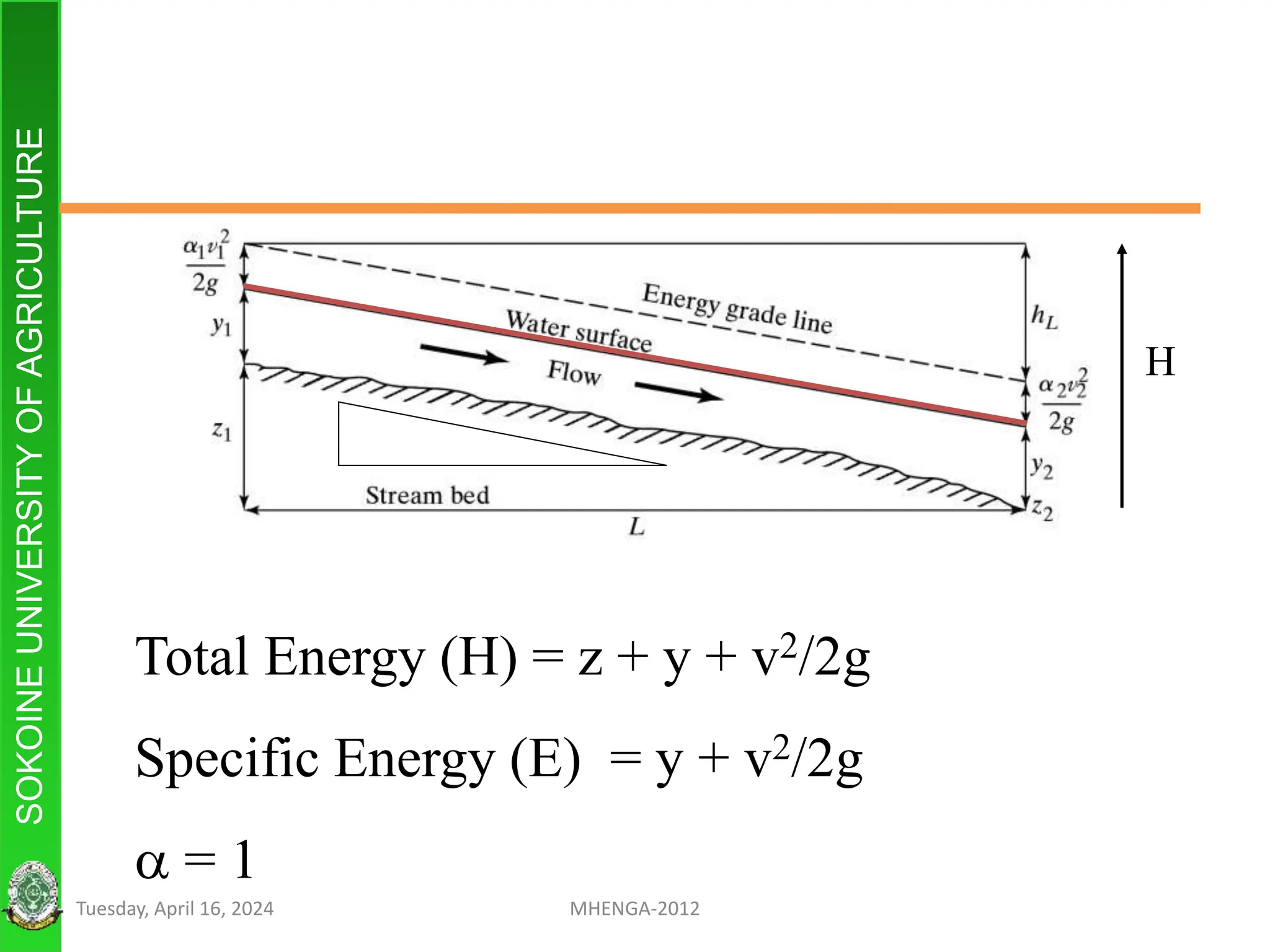 Learn how Design of Open channel flow step-by-step | PPT | Physics | Science