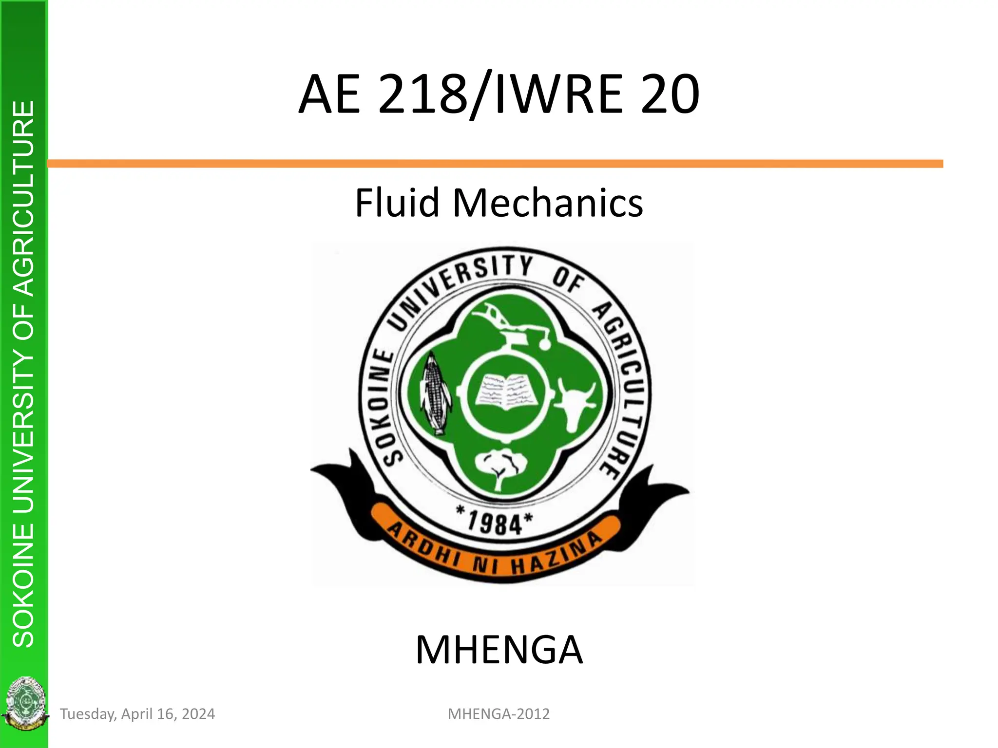 Learn how Design of Open channel flow step-by-step | PPT