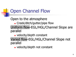 Open Channel Flow, Critical Flows and GVF.pptx