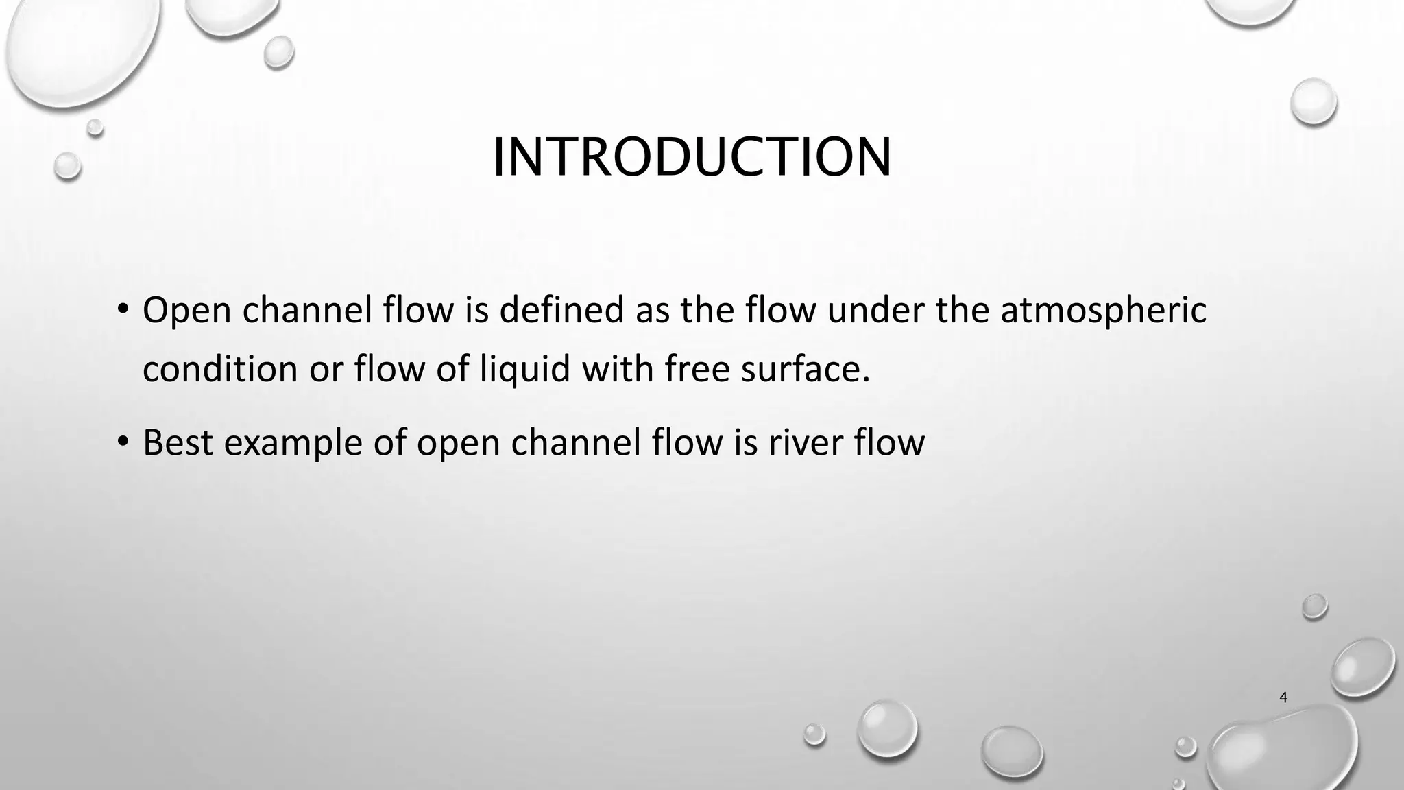 Open channel flow by pratish awasthi | PPTX