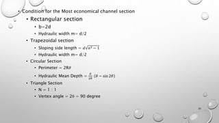 Open channel flow by pratish awasthi | PPTX
