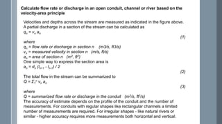 Open channel flow equation | PPTX